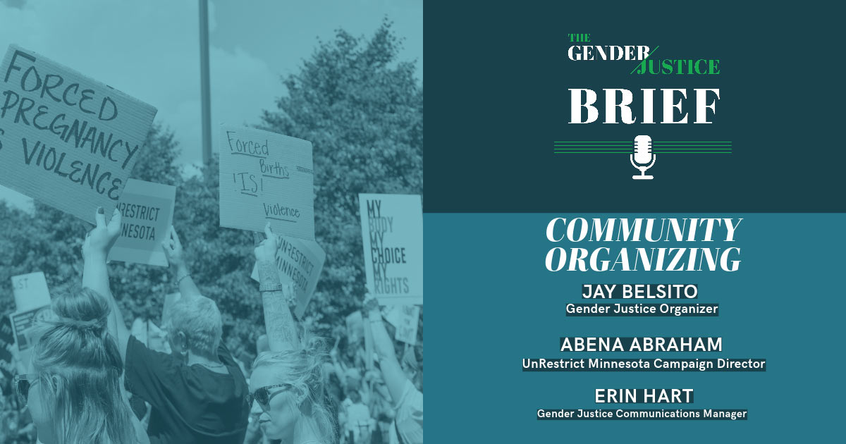 Community Organizing - The Gender Justice Brief